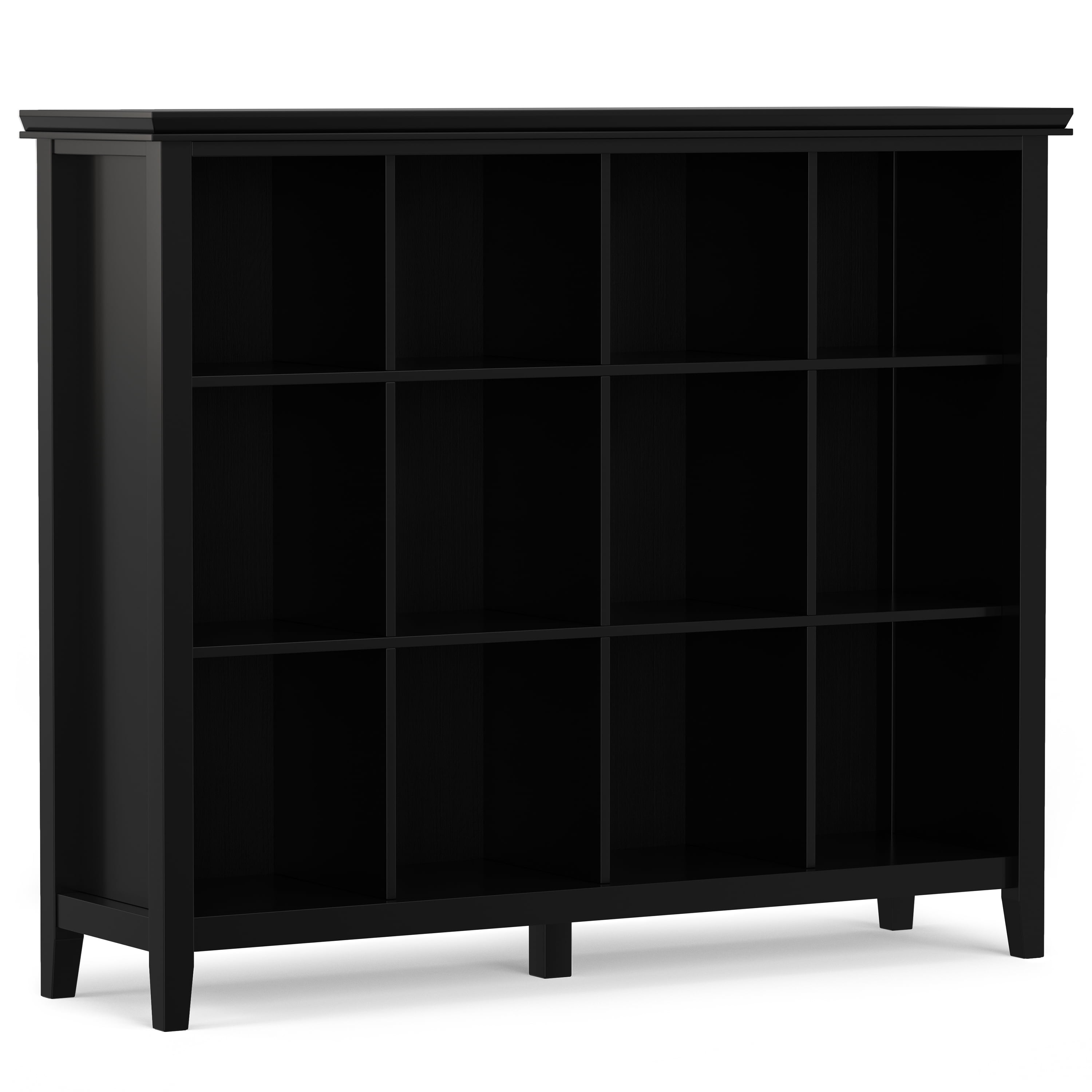 Simpli Home Artisan SOLID WOOD 48 inch x 57 inch Transitional 12 Cube ...