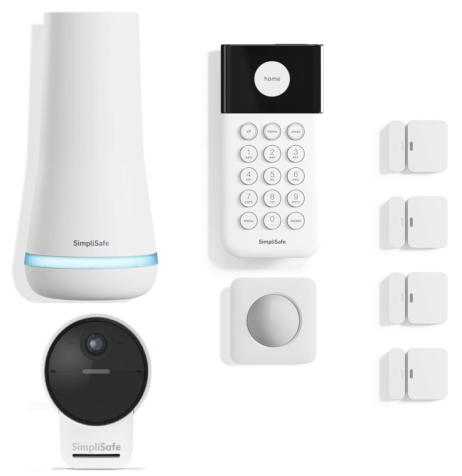 SimpliSafe 8-Piece Wireless Outdoor Home Security System - 1080p HD ...