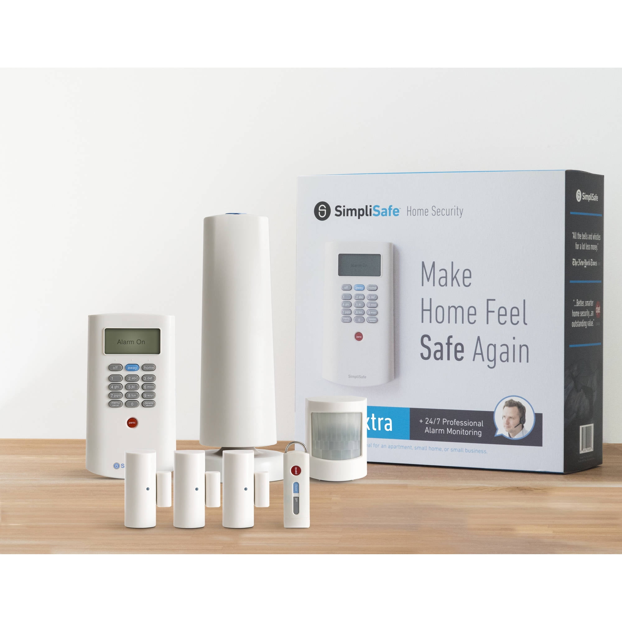 SimpliSafe Extra Home Security Kit - Walmart.com