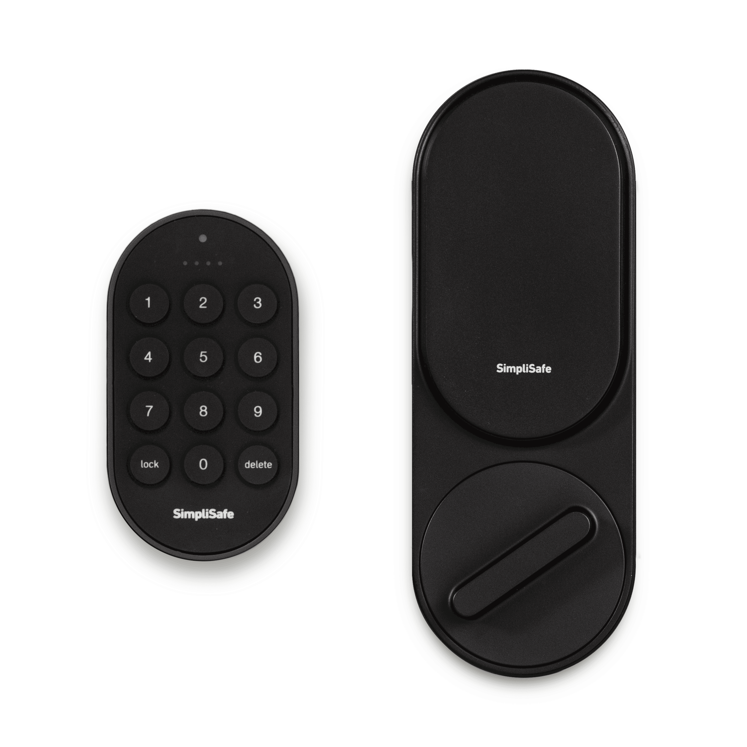 SimpliSafe Smart Lock (Black) - Compatible with Gen 3 Home Security ...