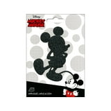 Simplicity Applique Disney Iron On Sm ShmMickeyBlk - Walmart.com