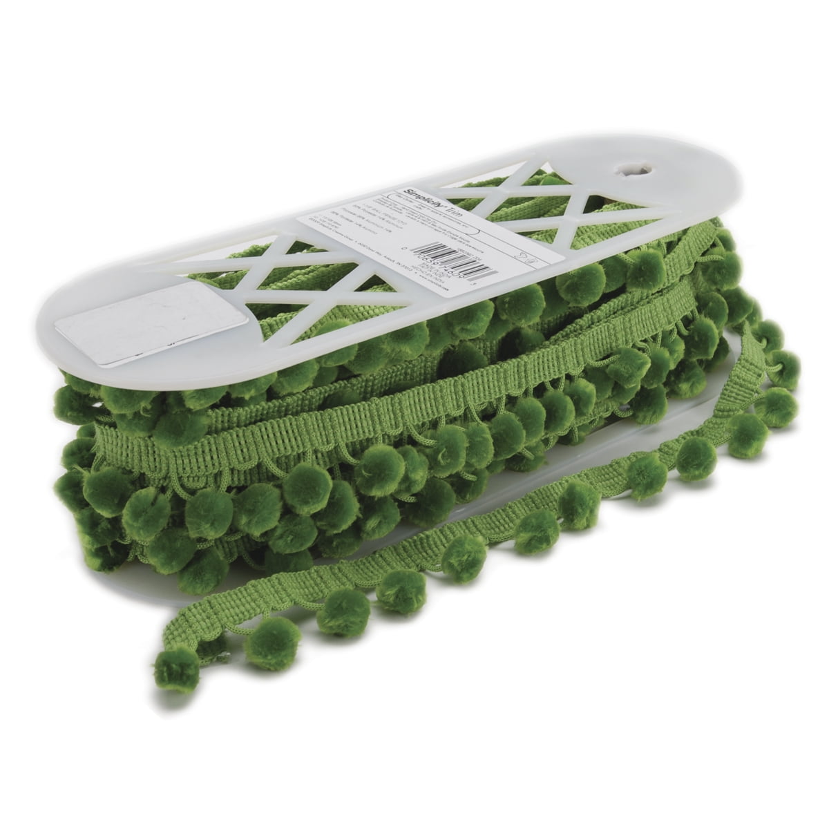 Simplicity Ball Fringe 1-1/8"X12yd-Lime Fizz - Walmart.com