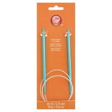 Boye 29 in Anodized Aluminum Circular Knitting Needles Size 10 Blue ...