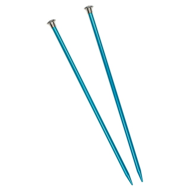 Simplicity Boye Aluminum Knitting Needles, 10 in Size 10, 2 Count Blue ...