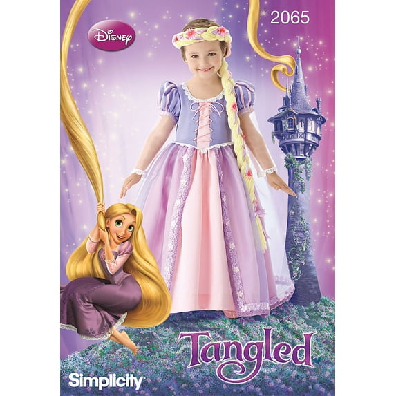 Simplicity Child's Size 3-8 Rapunzel Costumes Pattern, 1 Each - Walmart.com