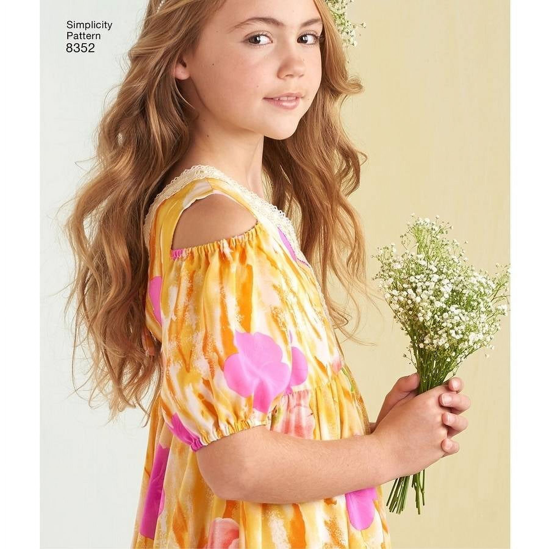 Simplicity Children's Size 3-6 Dress Pattern, 1 Each - Walmart.com