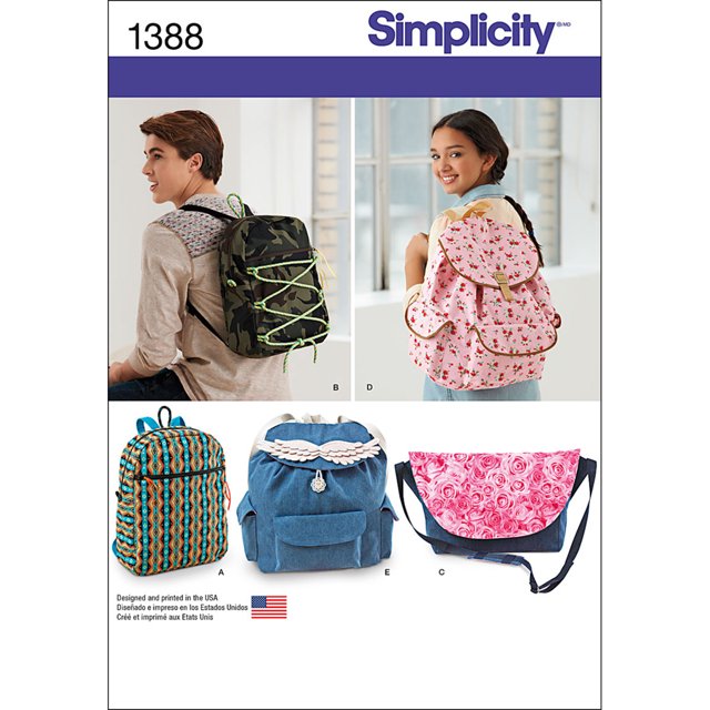 Simplicity Crafts Bag Accessory Pattern, 1 Each - Walmart.com
