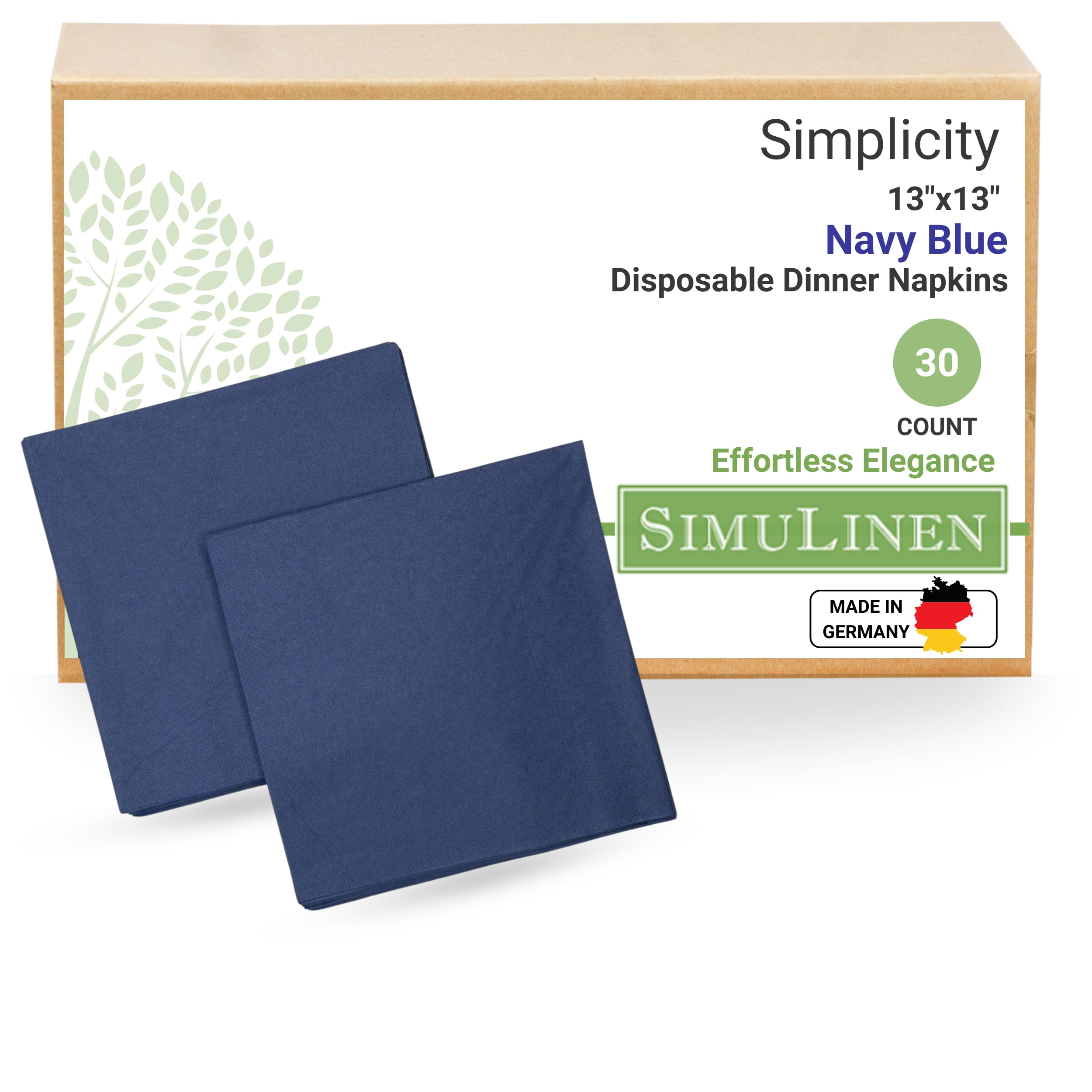 Simplicity Dark Blue - 30ct - Walmart.com