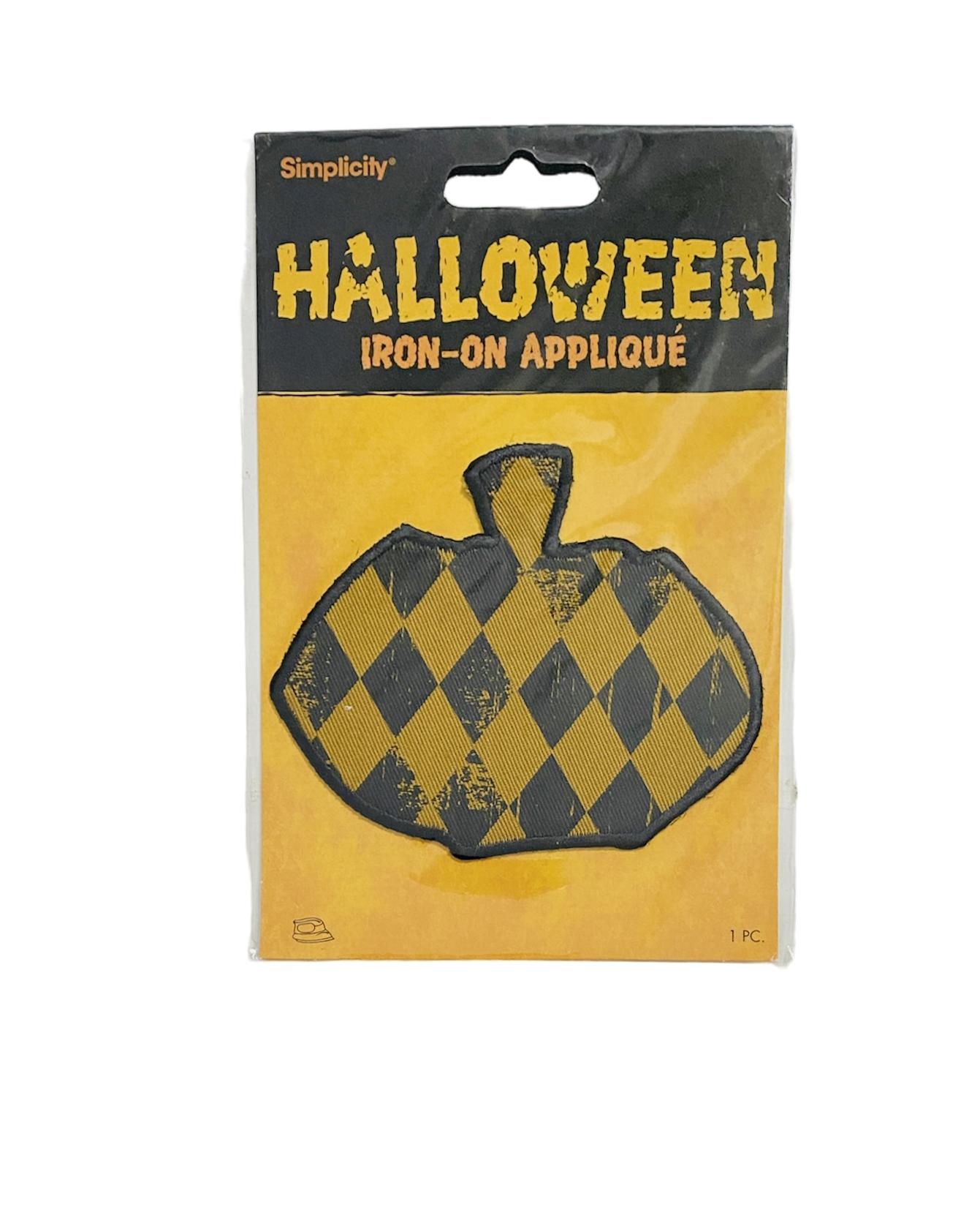 Simplicity Halloween Iron-On Applique - Pumpkin - Walmart.com