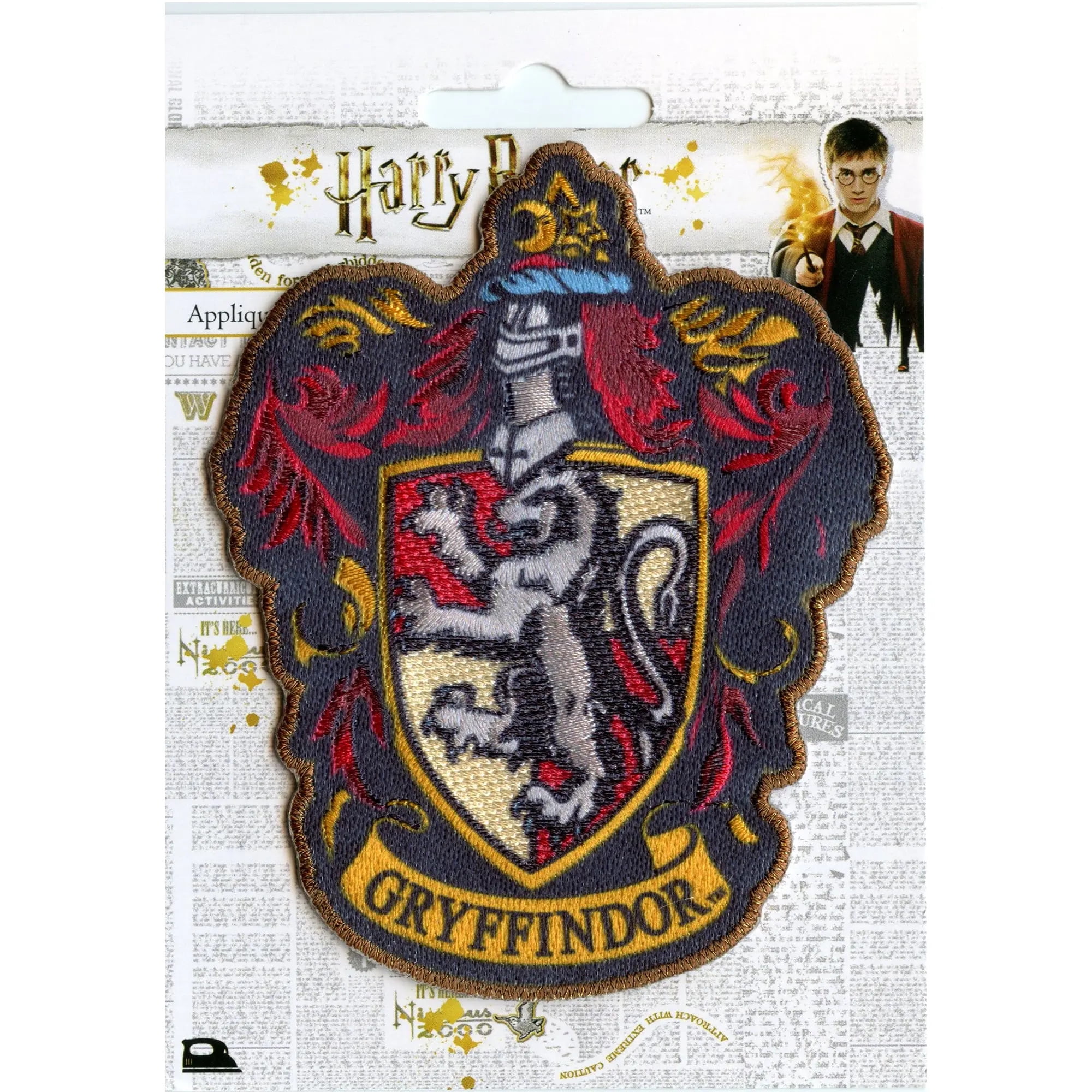 Simplicity Harry Potter Gryffindor Crest Iron-On Appliques - Walmart.com