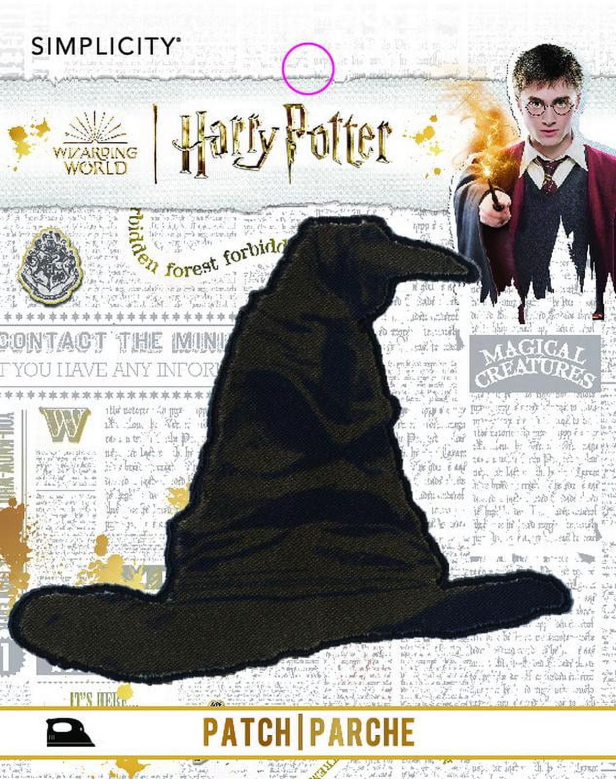 Simplicity Harry Potter Hat Iron-on Applique Embroidered Patch, Multi ...