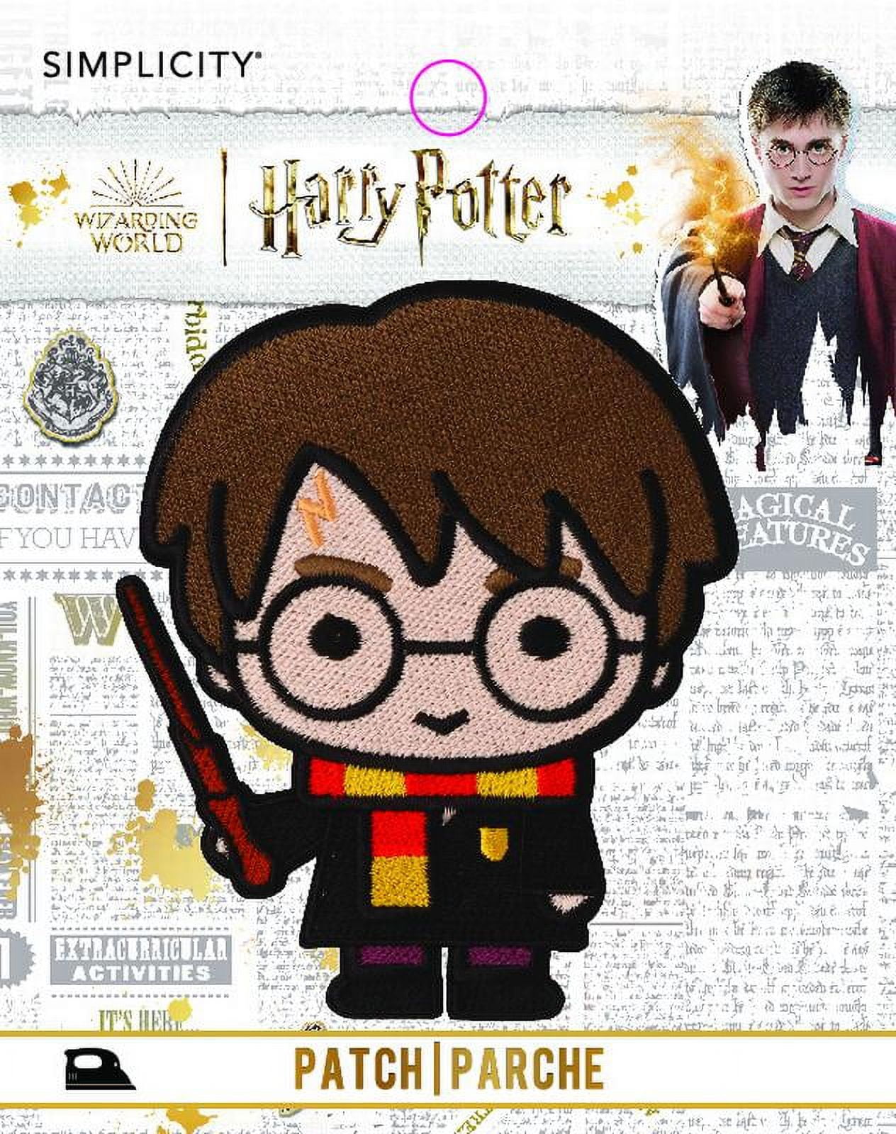 Simplicity Harry Potter Iron-on Applique Embroidered Patch, Multi-color ...