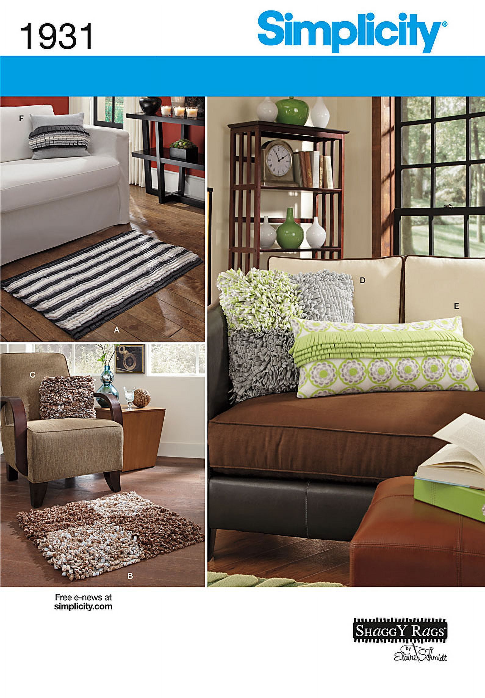 Simplicity Home Decorating Pattern, 1 Each - Walmart.com