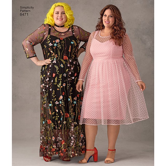 Simplicity Misses' Plus Size 18W-26W Dress Pattern, 1 Each - Walmart.com
