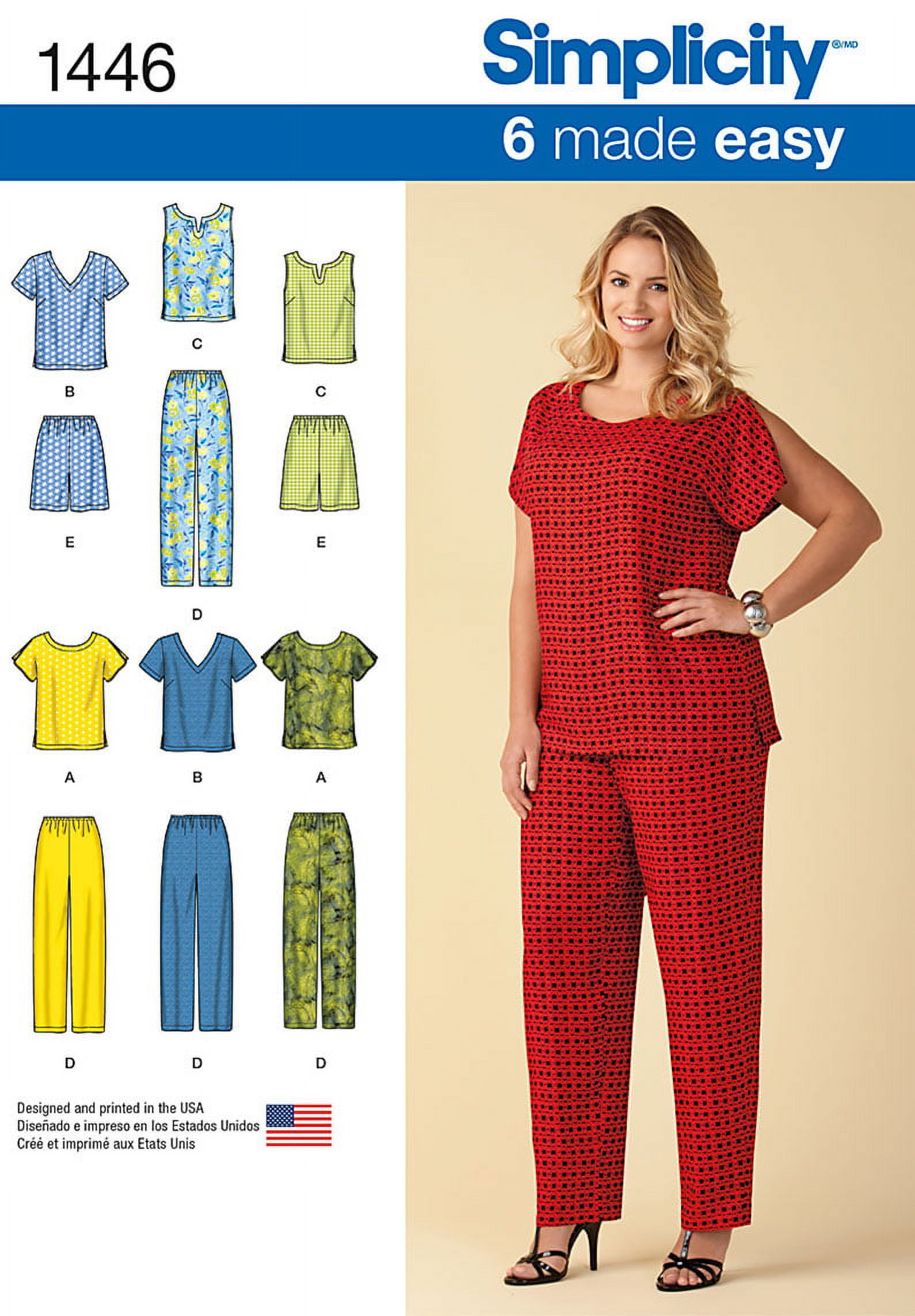 Simpli City Plus Size Sportswear Pattern, 26W-32W, 1 Each - Walmart.com