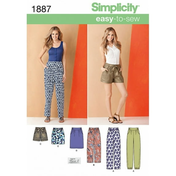 Simplicity Misses' Size 16-24 Skirts & Pants Pattern, 1 Each - Walmart.com