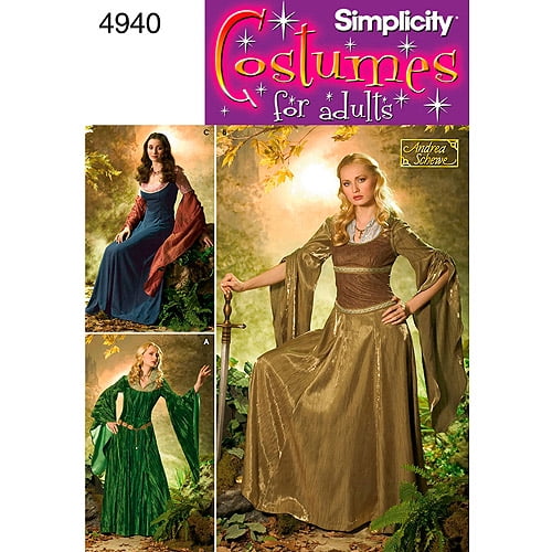 Simplicity Misses' Size 20-26 Costumes Pattern, 1 Each - Walmart.com