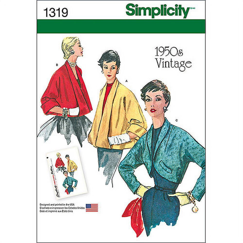Simplicity Misses' Size 6-14 Jackets & Coats Pattern, 1 Each - Walmart.com