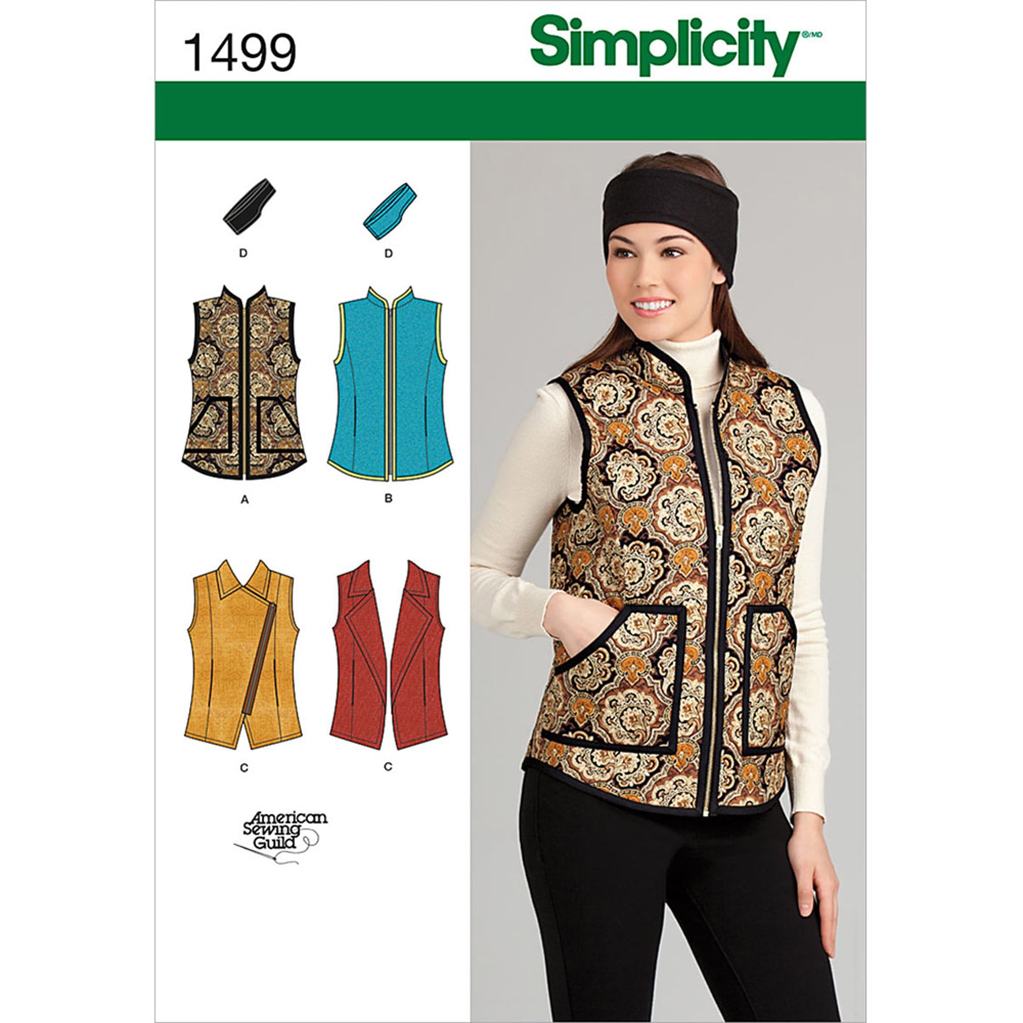 Simplicity Misses' Jackets & Coats Pattern, Size 6-14 - Walmart.com
