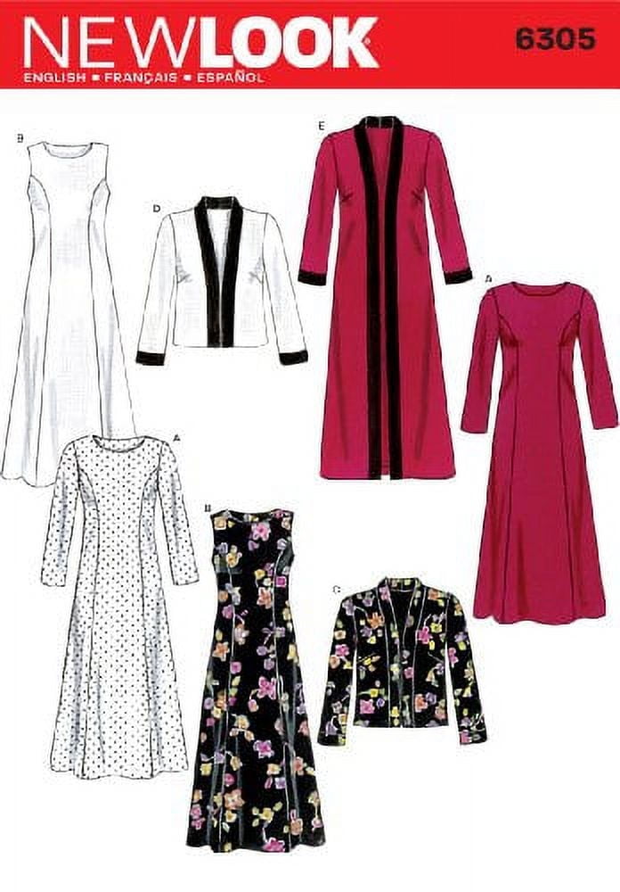Simplicity New Look 6305 Sewing Pattern - Walmart.com