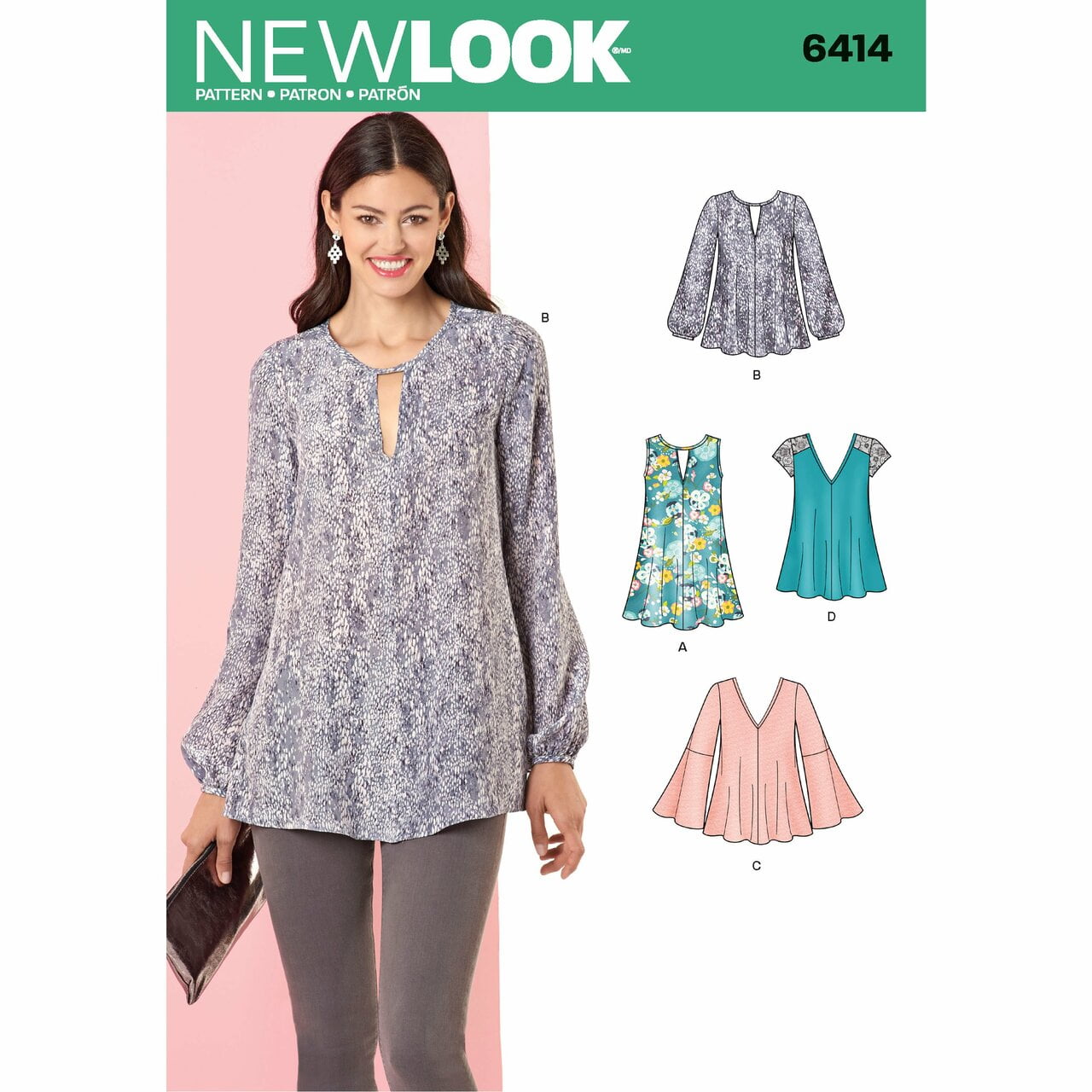 Simplicity New Look Creative Sewing Pattern, UN6414 A - Walmart.com