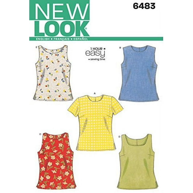 Simplicity New Look 6483 A Sewing Pattern for Crafts, 1 Each - Walmart.com