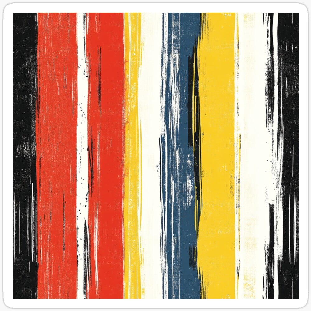 Simplicity Of Primary Colors Sticker Kir-3510 - Walmart.com