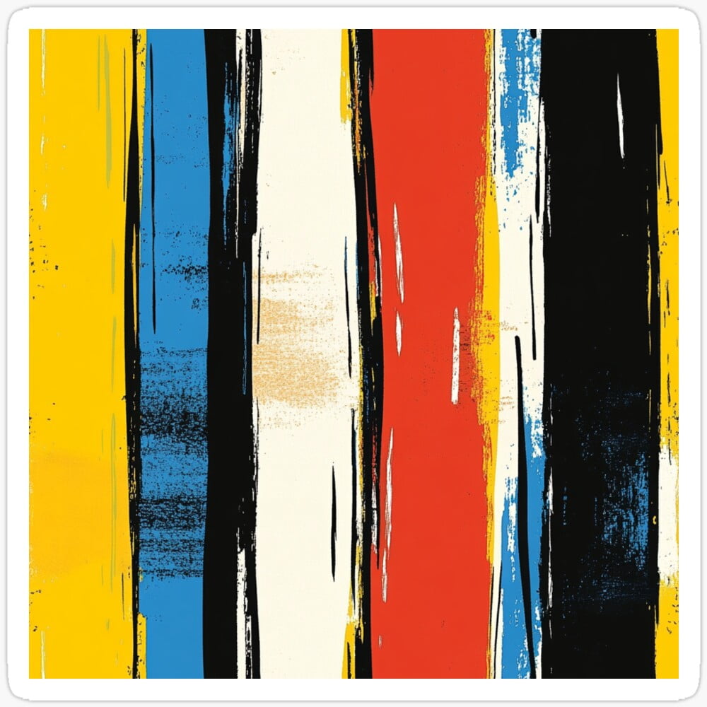 Simplicity Of Primary Colors Sticker Kir-3524 - Walmart.com