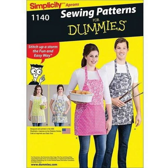 Simplicity One Size Apron Pattern, 1 Each - Walmart.com