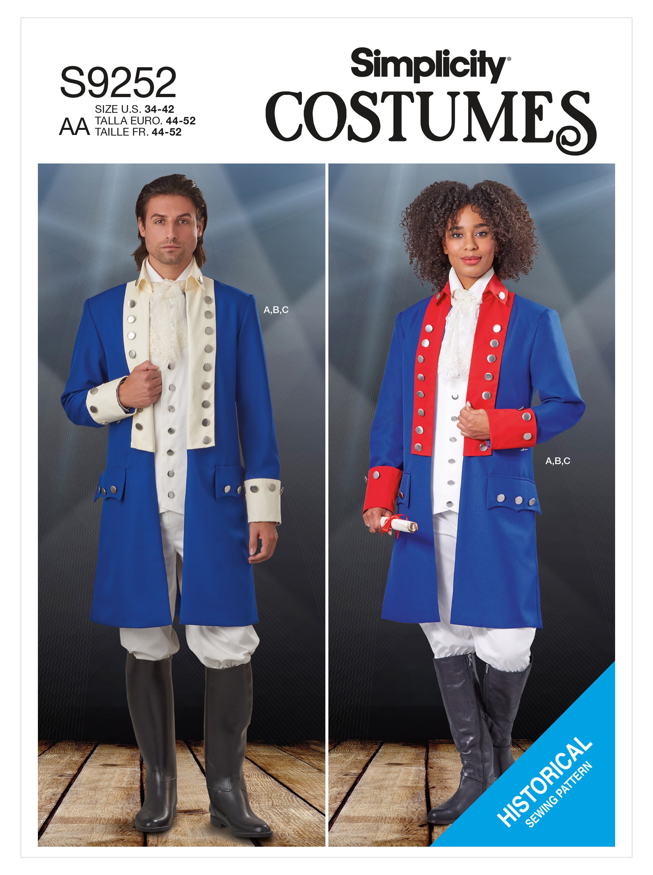 Simplicity Patterns 34-36-38-40-42 - Walmart.com