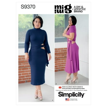 Simplicity Misses Dresses and Jacket-6-8-10-12-14 - Walmart.com