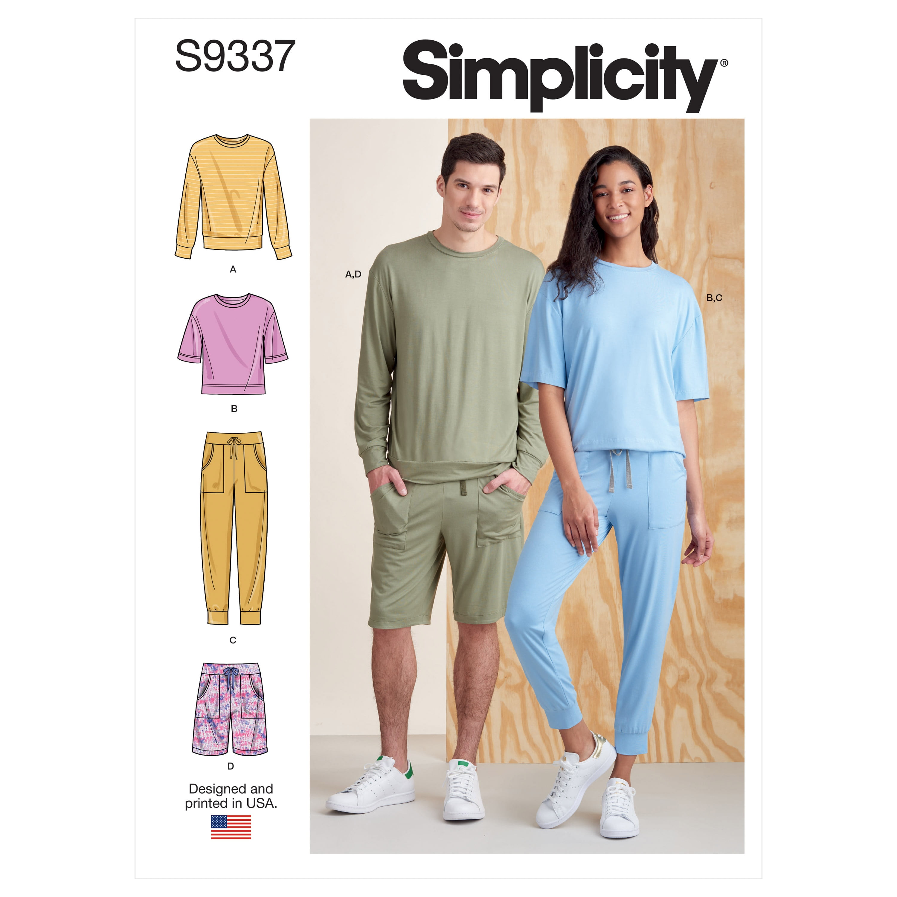 Simplicity Patterns XS-S-M-L-XL - Walmart.com