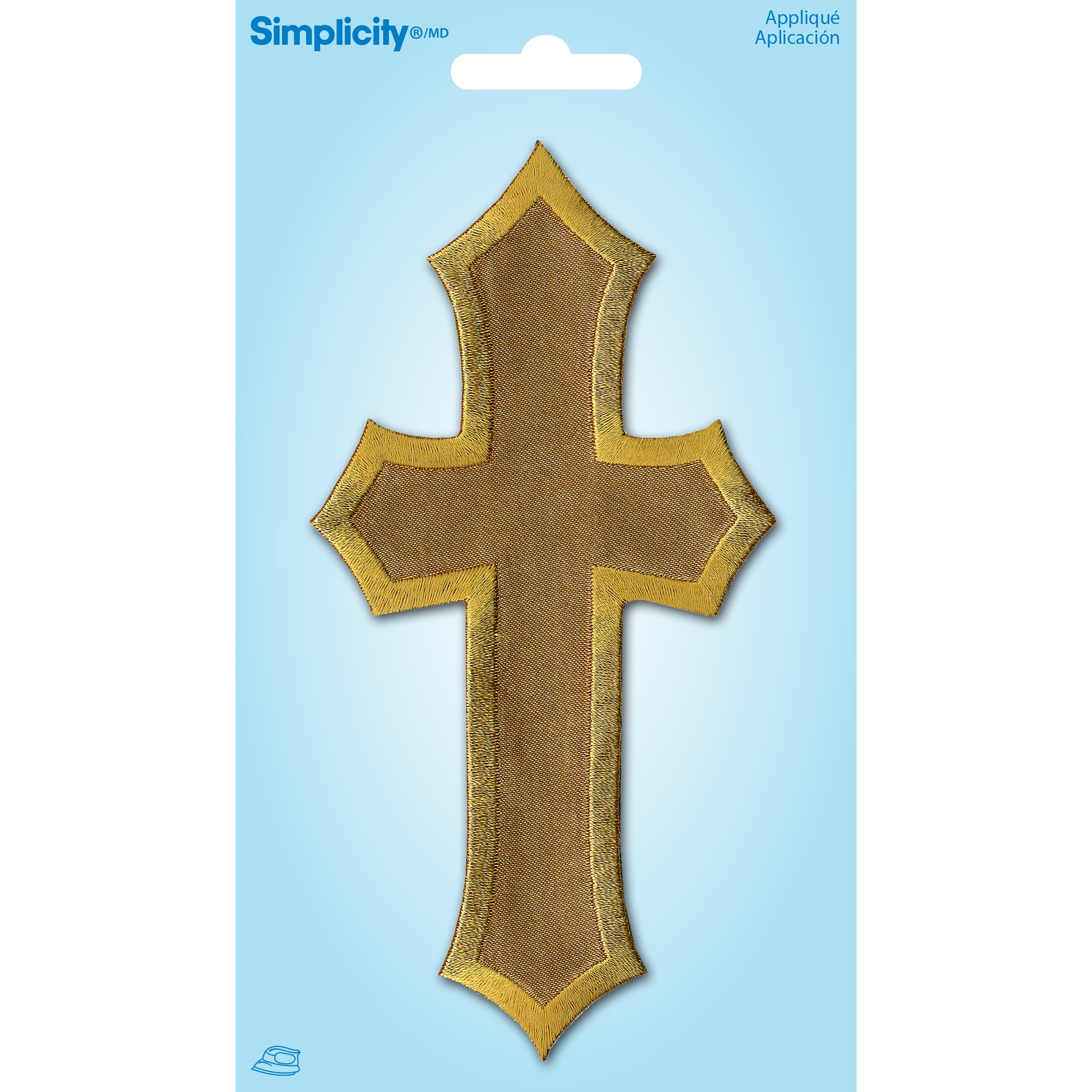 Simplicity Satin Cross Applique, 1 Each - Walmart.com