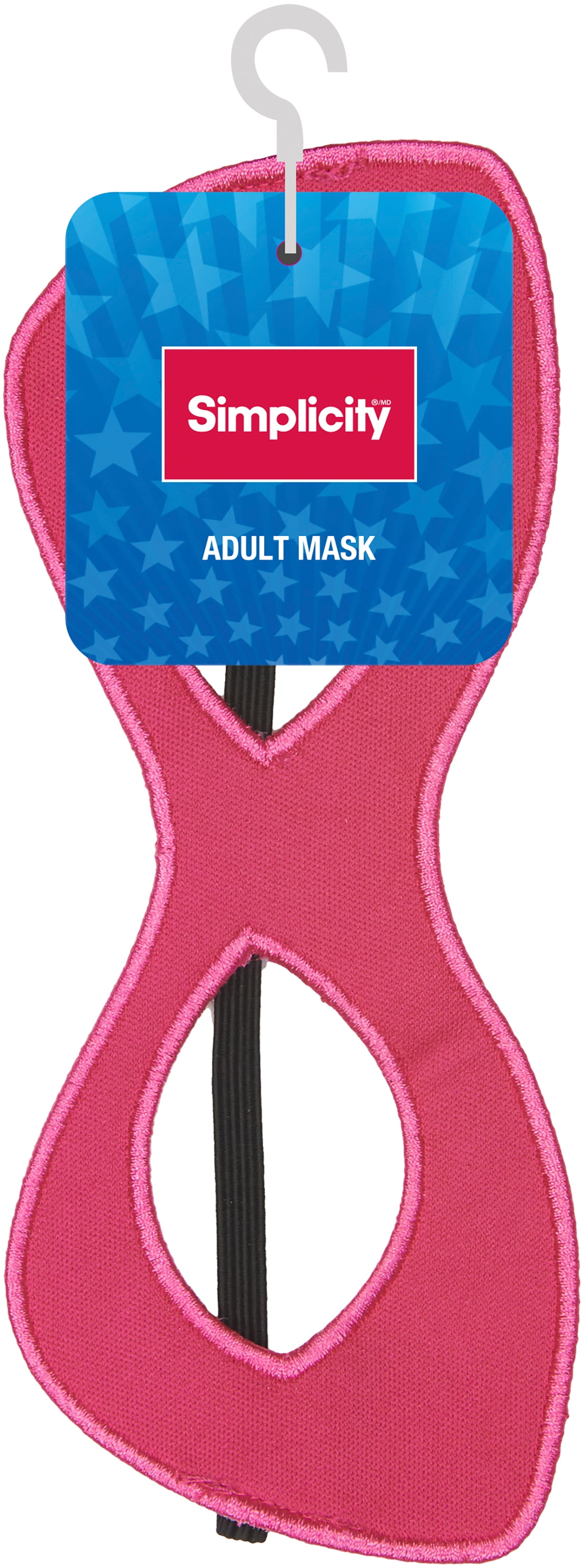 Simplicity Satin Super Hero Mask-Hot Pink - Walmart.com