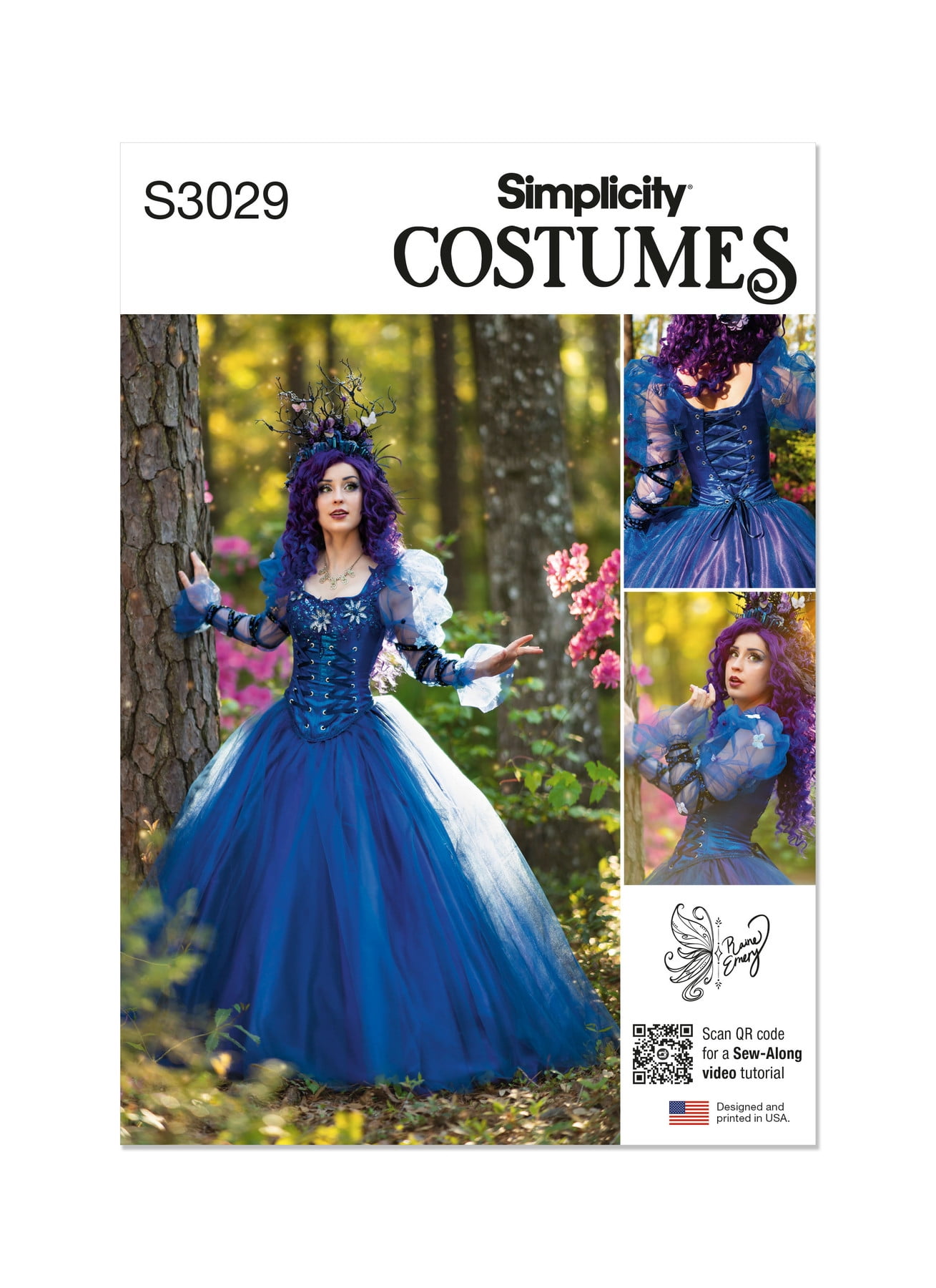 Simplicity Sewing Pattern 3029 - Misses' Ball Gown Costume by Raine ...