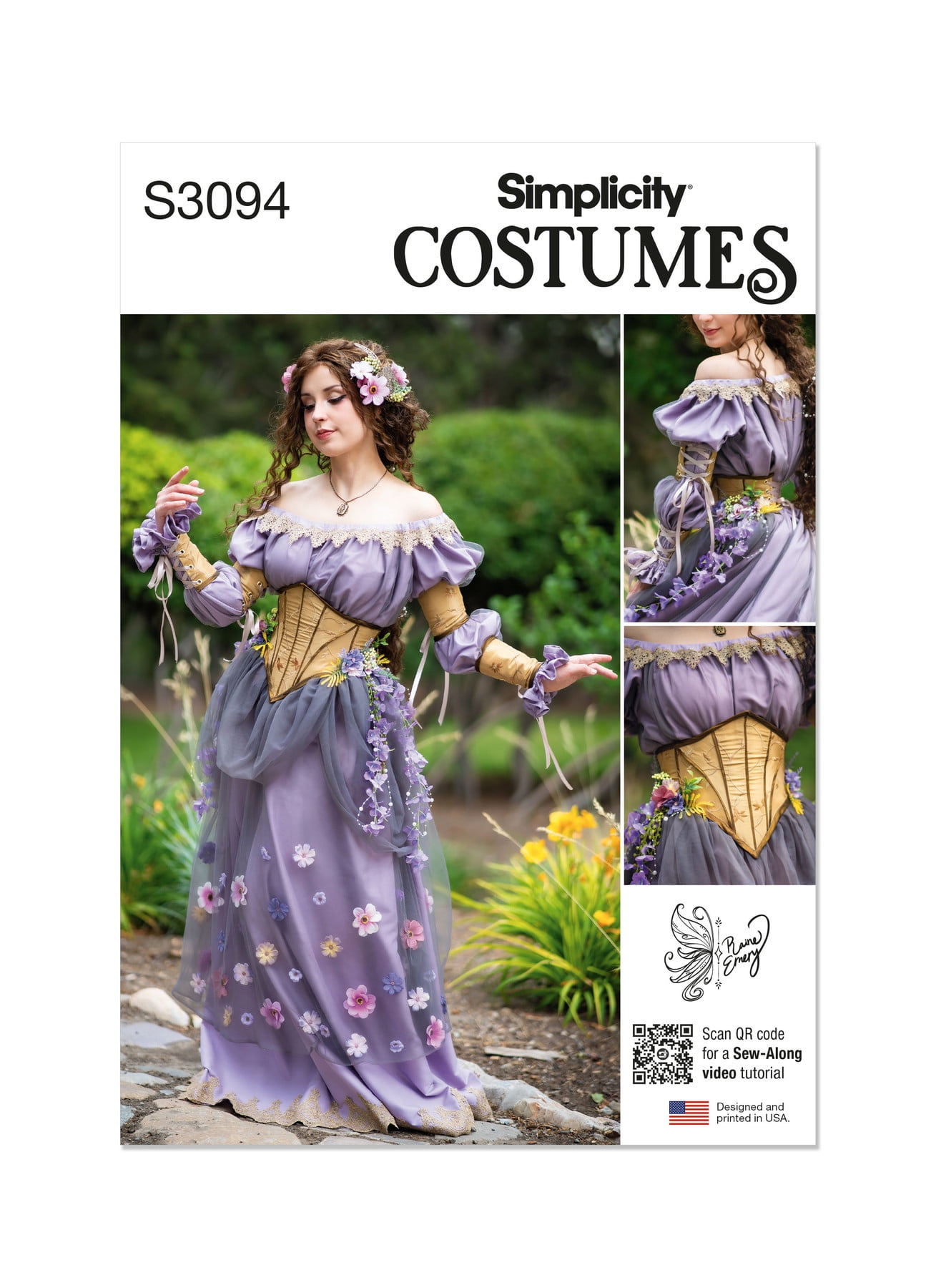 Simplicity Sewing Pattern 3094 - Misses' Costume by Raine Emery, Size ...