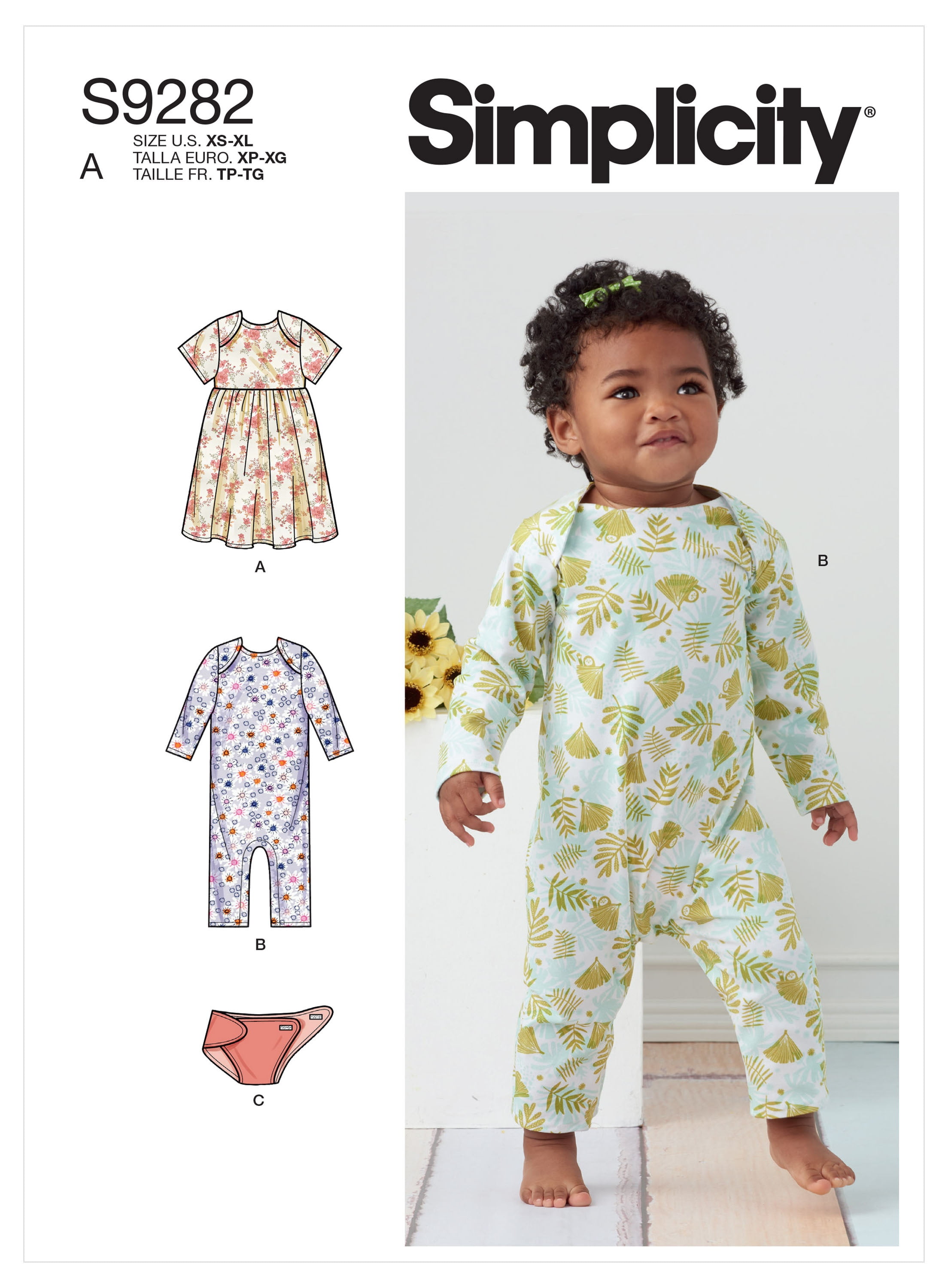 Simplicity Sewing Pattern 9282 Dresses, Jumpsuits A (XS-S-M-L-XL ...