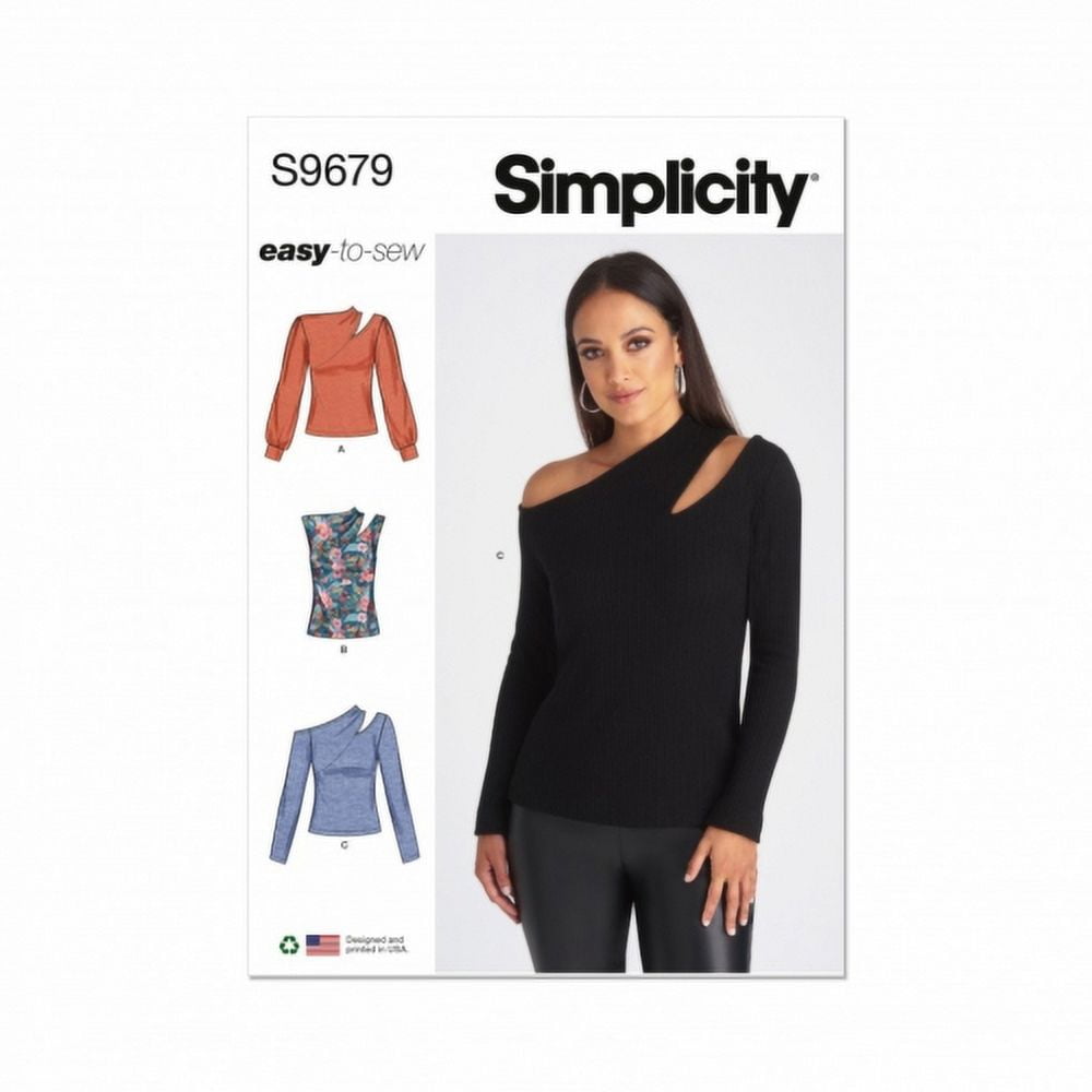 Simplicity Sewing Pattern 9679 Women D5 (4-6-8-10-12) - Walmart ...