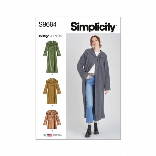 Simplicity Sewing Pattern 9684 Women H5 (6-8-10-12-14) - Walmart.com