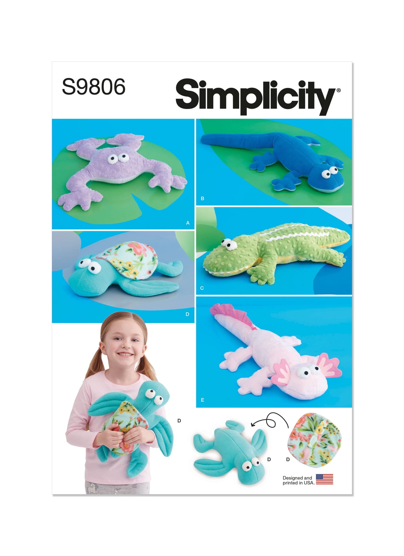 Simplicity 9806 Sewing Pattern - Walmart.com