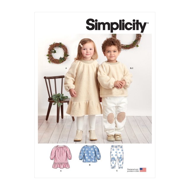 Simplicity Sewing Pattern R11264 (9460) - Toddlers' & Children's Dress ...