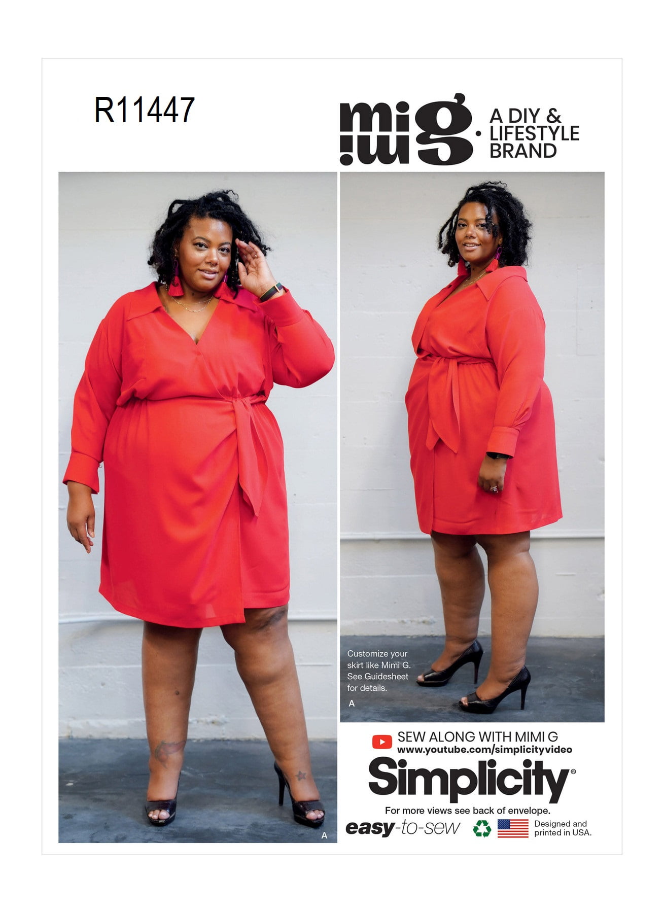 Simplicity Sewing Pattern R11447 (9540) - Women's Dresses, Size: G5 ...