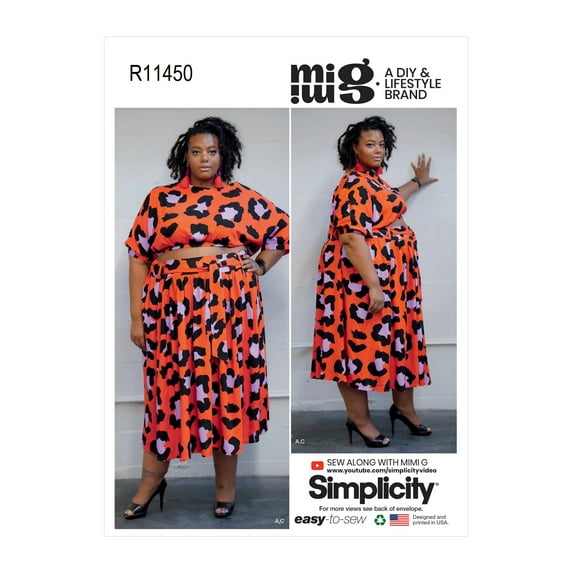 Simplicity Sewing Pattern R11450 (9551) - Women's Tops, Skirt and ...