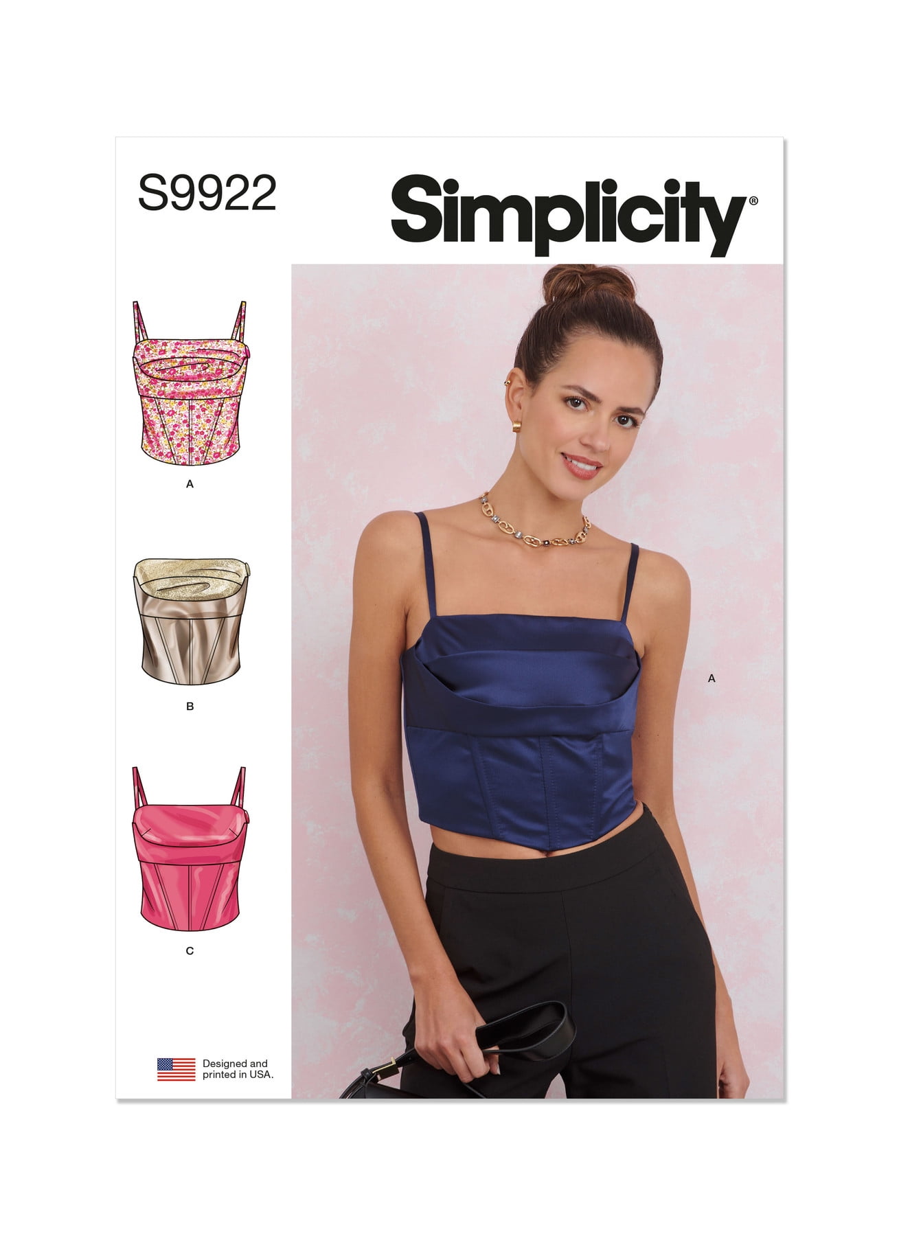 Simplicity Sewing Pattern S9922 - Misses' Corsets, Size: H5 (6-8-10-12 ...