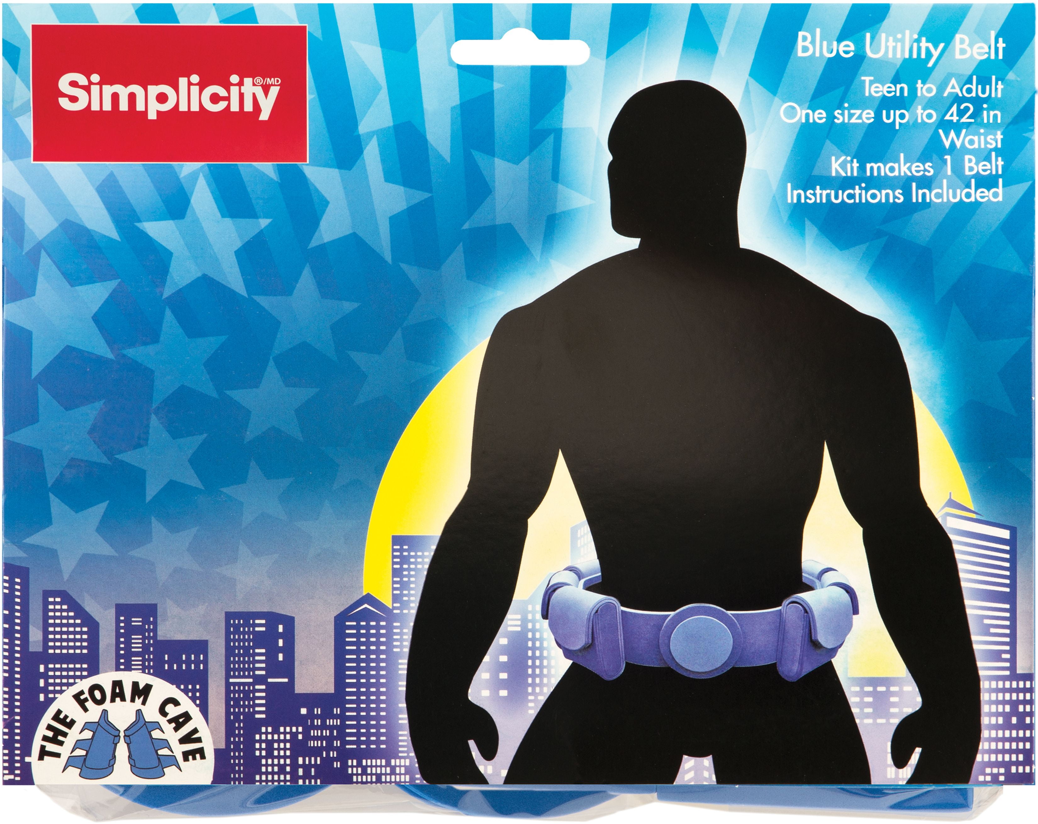 Simplicity Super Hero Utility Belt Kit-Blue - Walmart.com