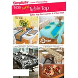 Simplicity Table Accessories Pattern, 1 Each - Walmart.com