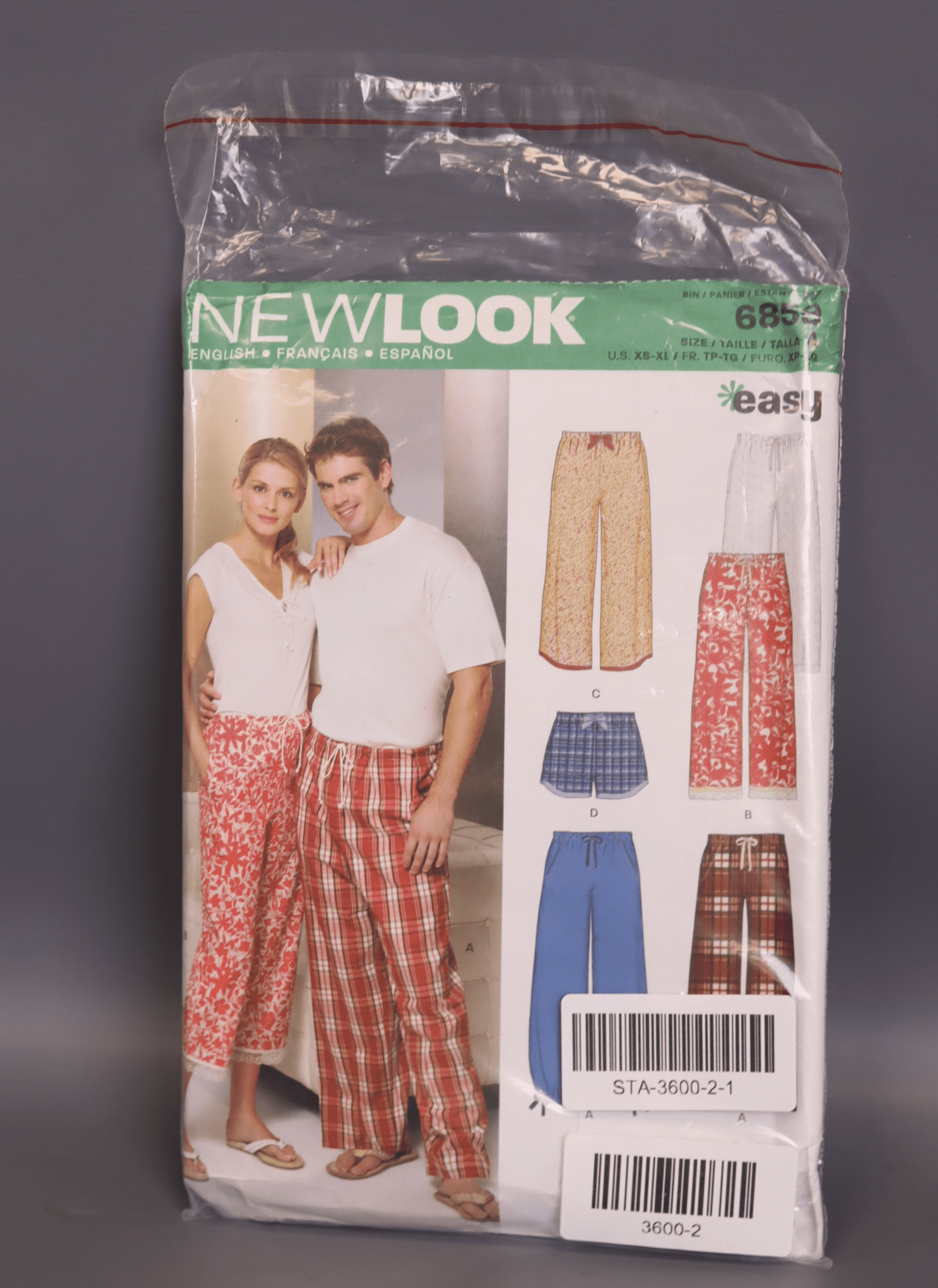 Simplicity U06859A New Look Sewing Misses' and Mens' Pajama Pants and ...