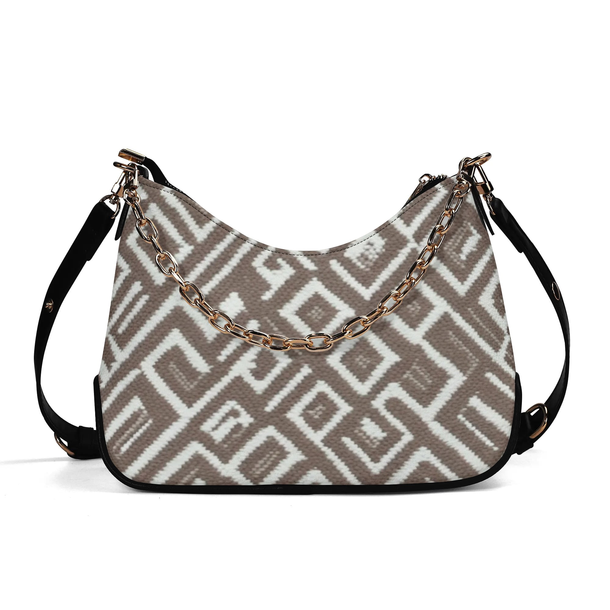 Simplicity Unique Design Pattern Underarm Bag Large Capacity Armpit Bag ...