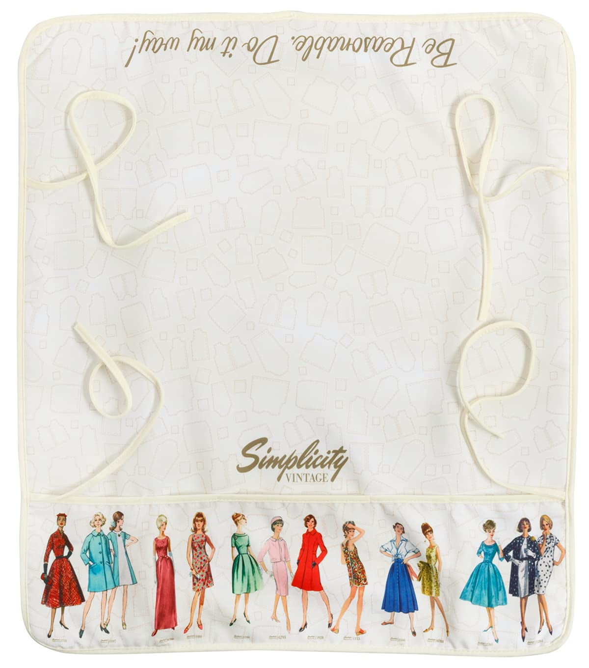 Simplicity Vintage 5581119001 Retro Sewing Pattern Artwork Universal ...