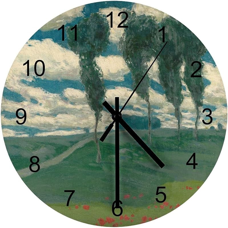 Simplicity Wooden Clock Elegant Timepiece with Minimalist Design for ...